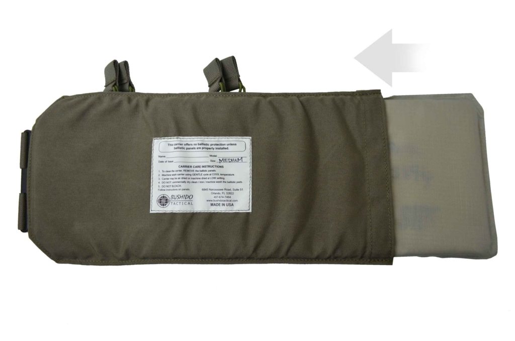 WARSOC™ Retro-fit Cummerbund Ballistic Soft Armor Insert - Bushido Tactical