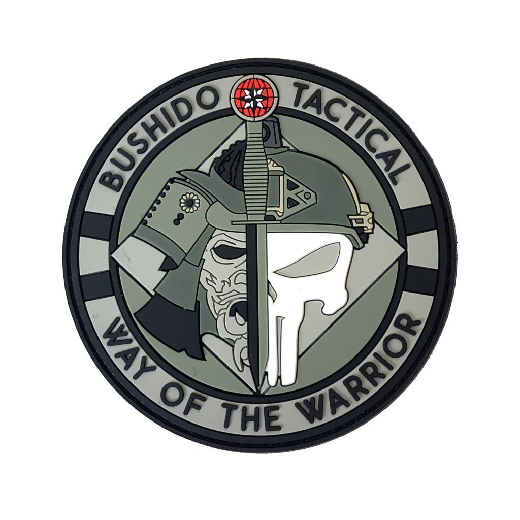 BT "Way of the Warrior" PVC Patches - Bushido Tactical