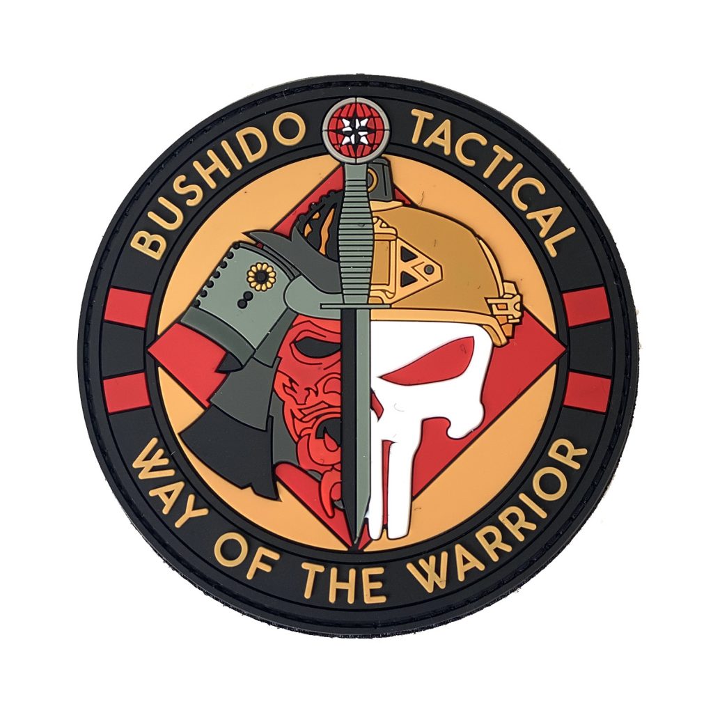 BT "Way of the Warrior" PVC Patches - Bushido Tactical
