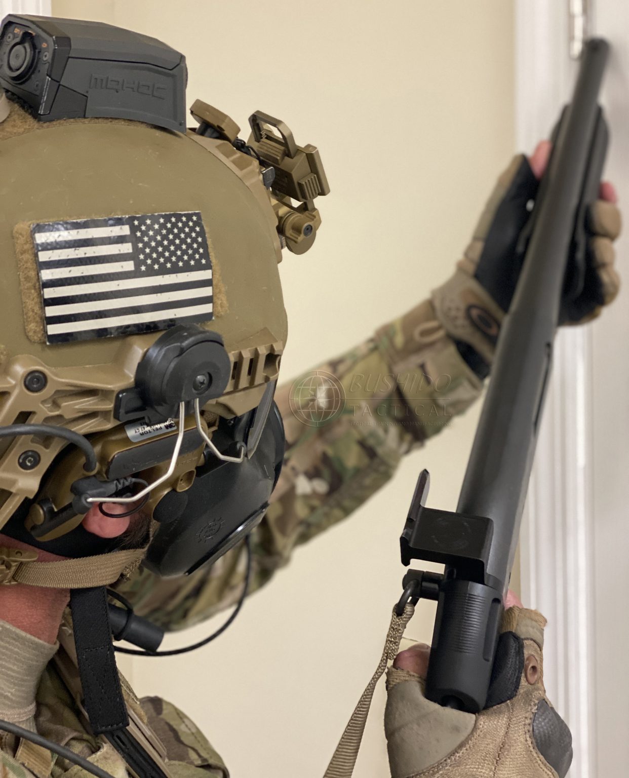 Breacher Shotgun Weapon Catch Mount - Remington 870 - Bushido Tactical